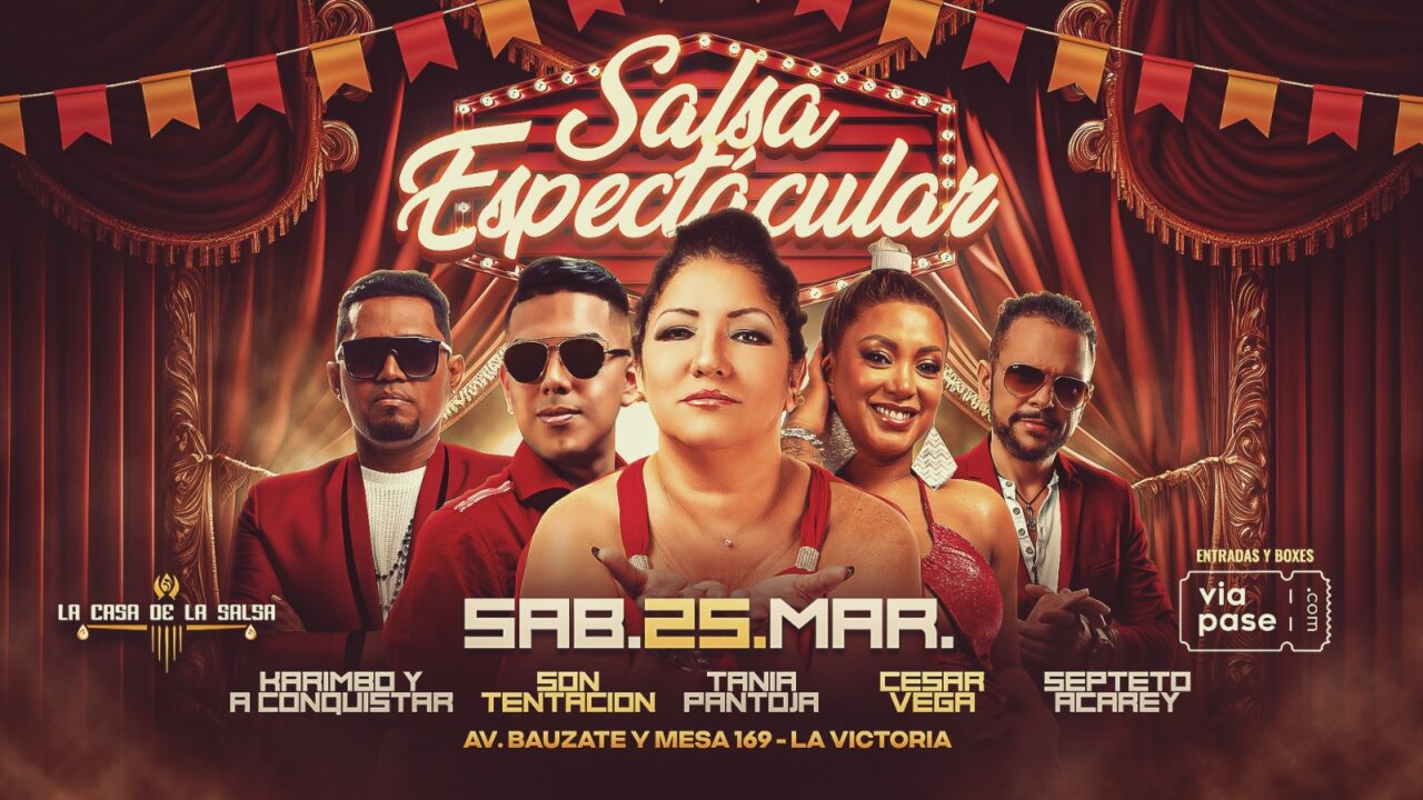 SALSA ESPECTACULAR – Sábado 25 Marzo 2023 – Casa de la Salsa – ViaPase