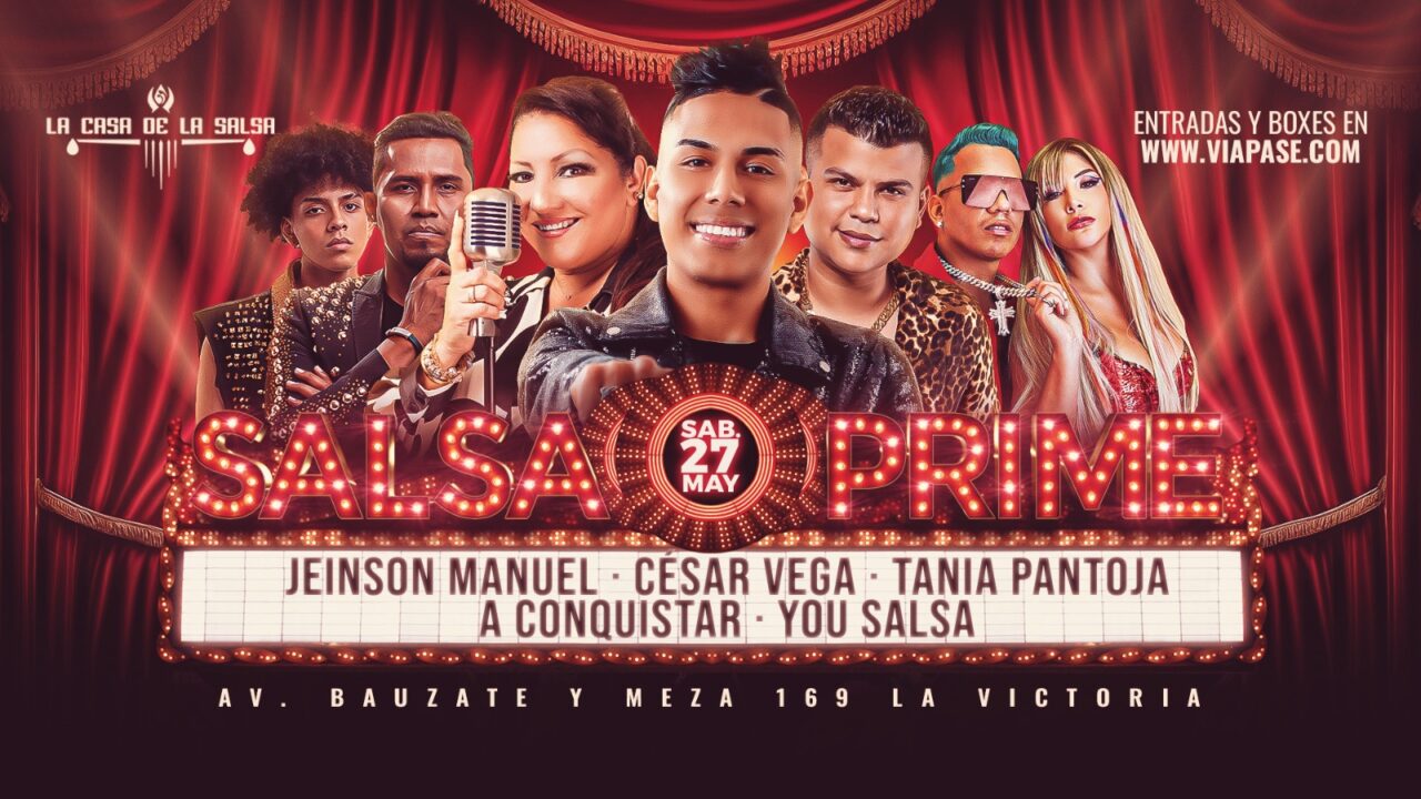 SALSA PRIME – Sábado 27 Mayo 2023 – Casa de la Salsa – ViaPase