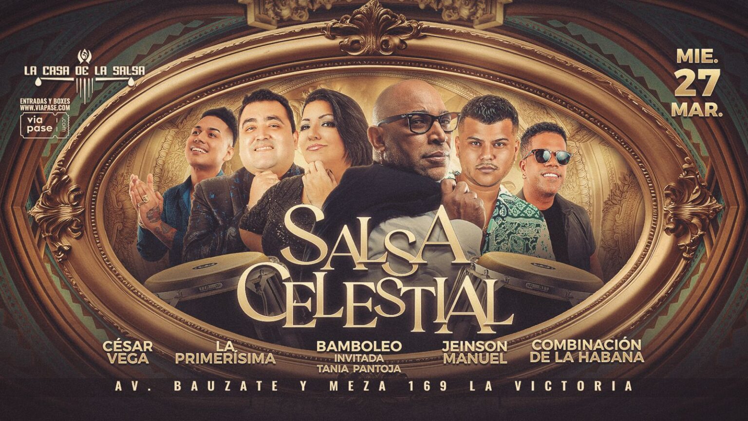 listas la casa de la salsa – ViaPase