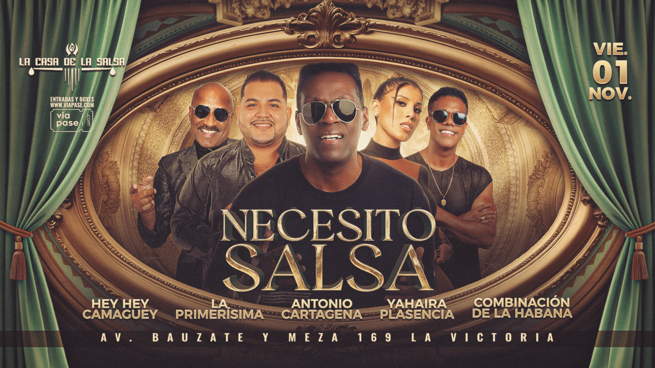 NECESITO SALSA – Viernes 01 de Noviembre 2024 – Casa de la Salsa – ViaPase