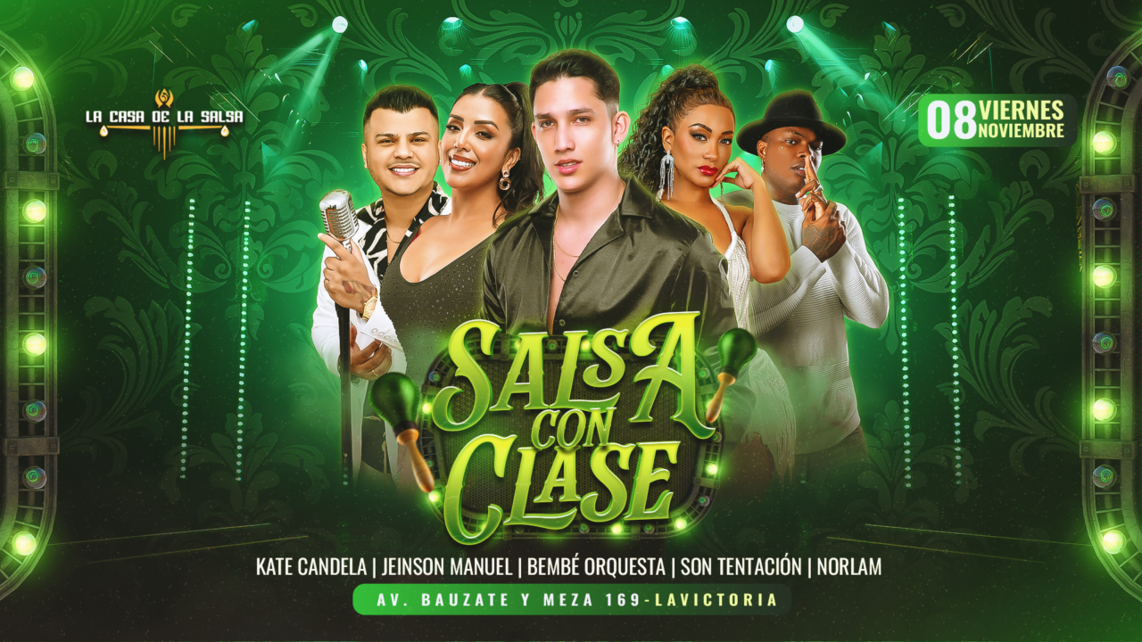 SALSA CON CLASE – Viernes 08 de Noviembre 2024 – Casa de la Salsa – ViaPase