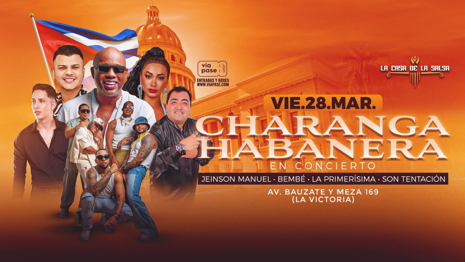 CHARANGA HABANERA EN CONCIERTO – Viernes 28 de Marzo 2025 – Casa de la ...