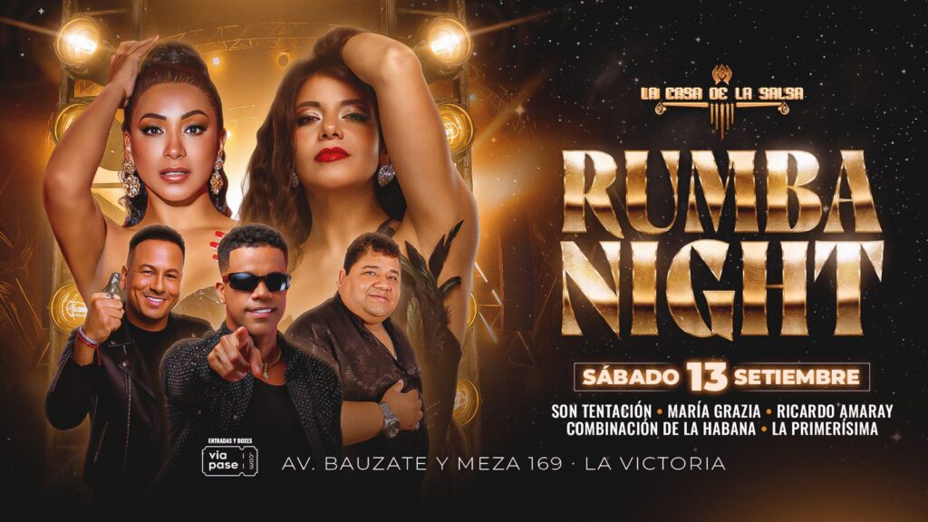 RUMBA NIGHT – Sábado 13 de Setiembre – Casa de la Salsa – ViaPase